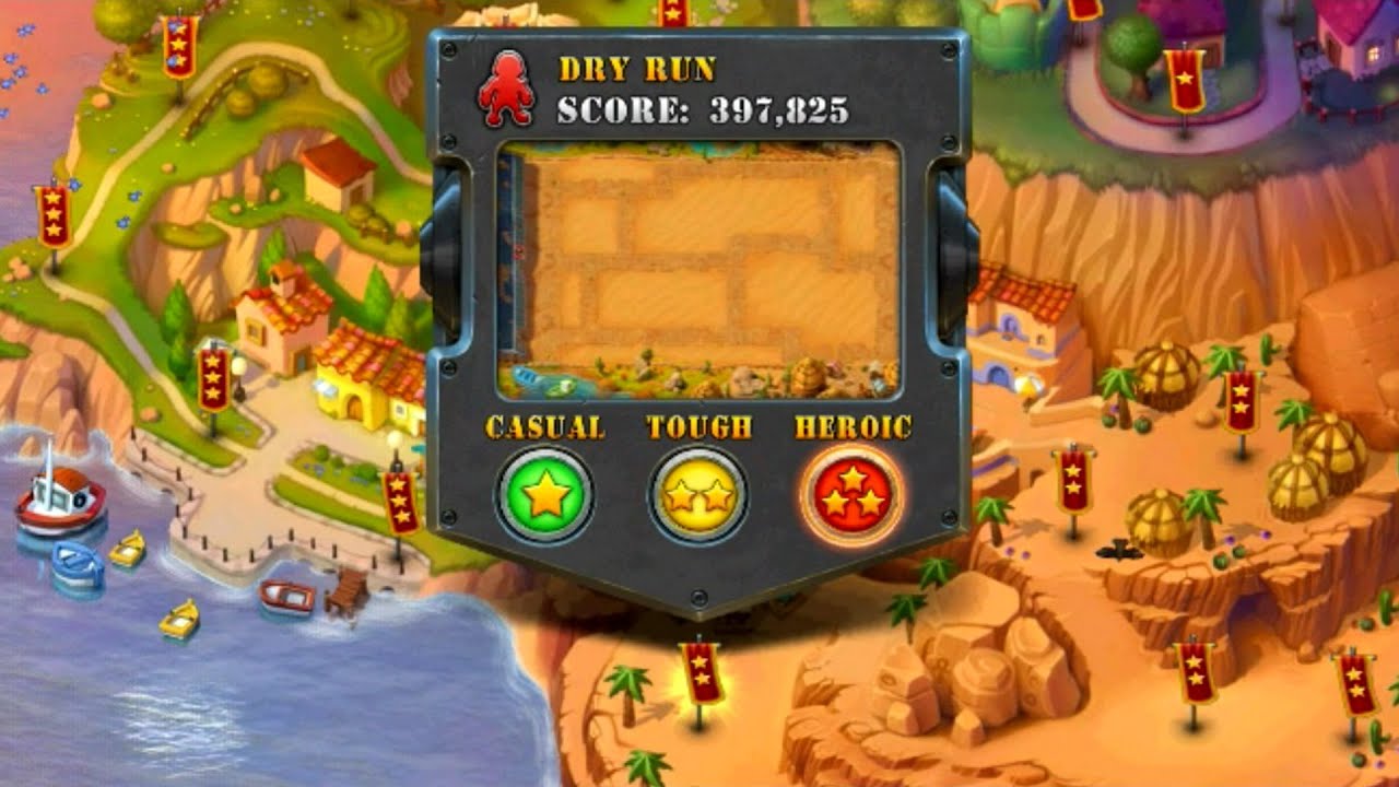 Fieldrunners 2: Map - Drylands. DRY RUN. Heroic - YouTube