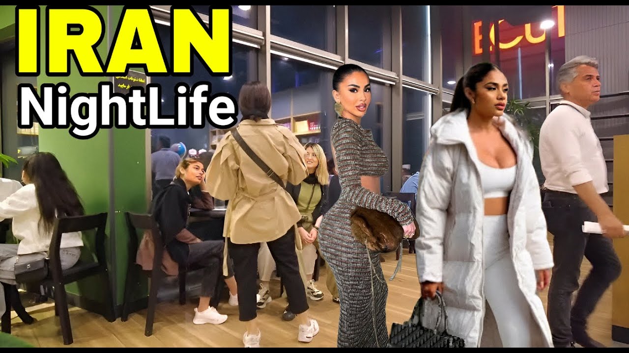 🔥 IRAN 🇮🇷 SHIRAZ city NightLife : Walking tour with a crazy atmosphere ...