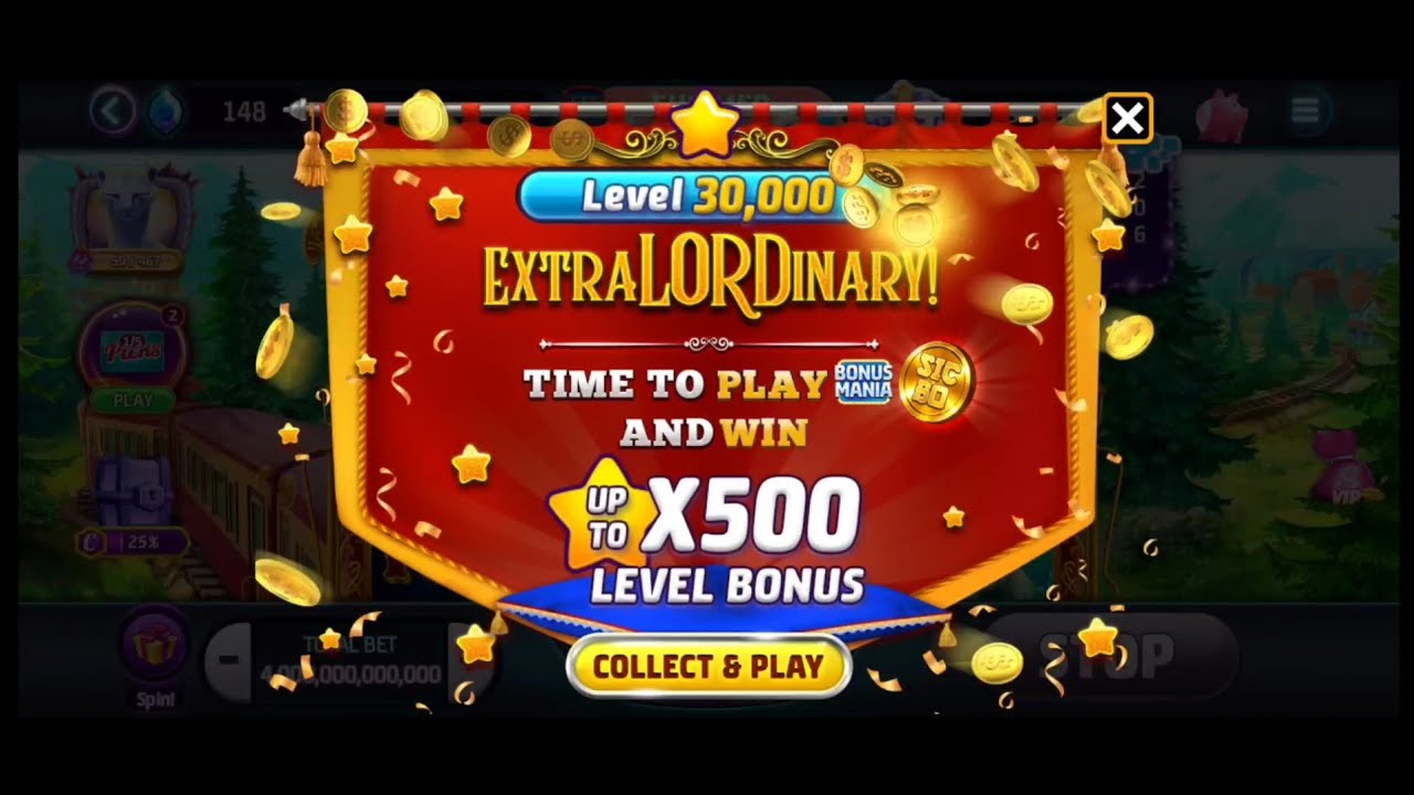 Slotomania - Crazy Train Deluxe - Level 30000! - YouTube