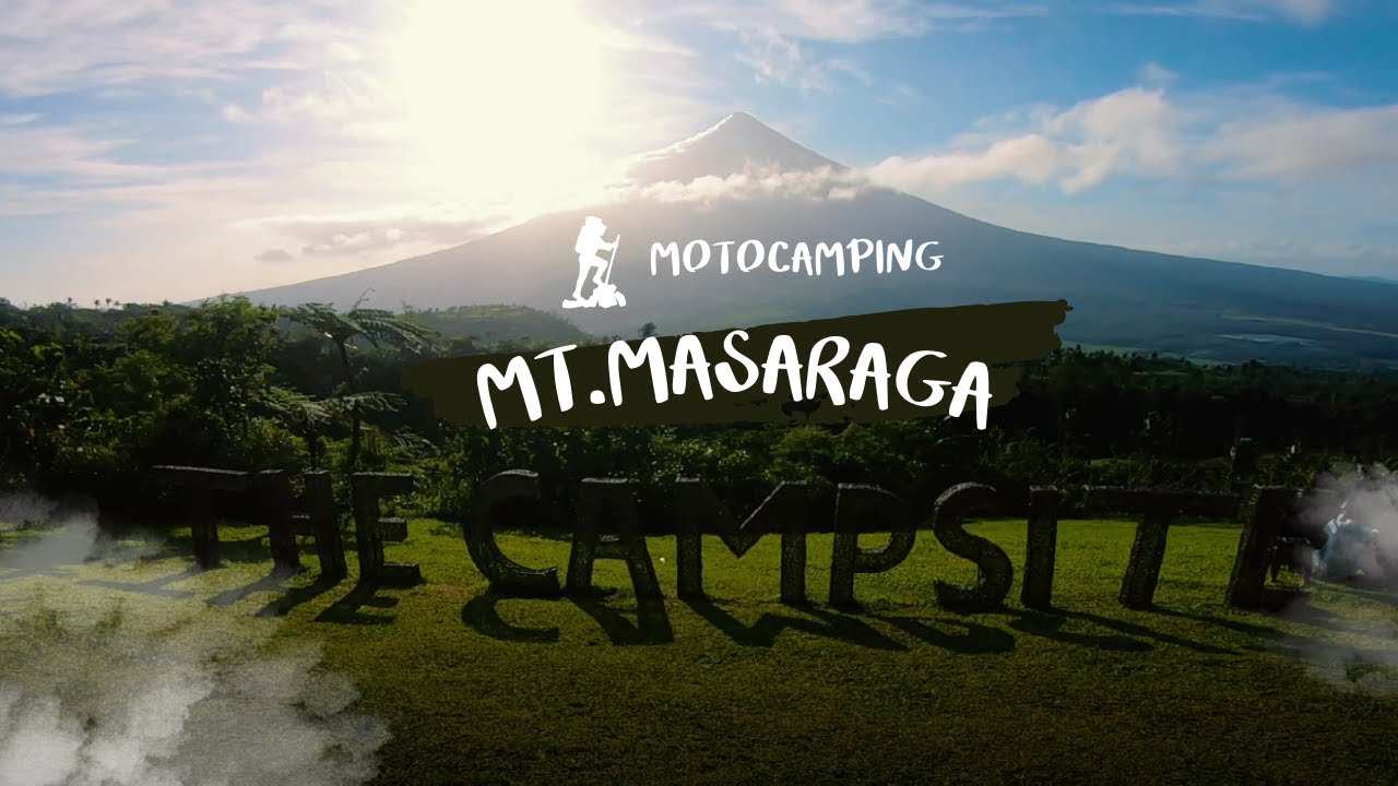 MT MASARAGA | THE CAMPSITE | MOTOCAMPING | LIGAO - YouTube