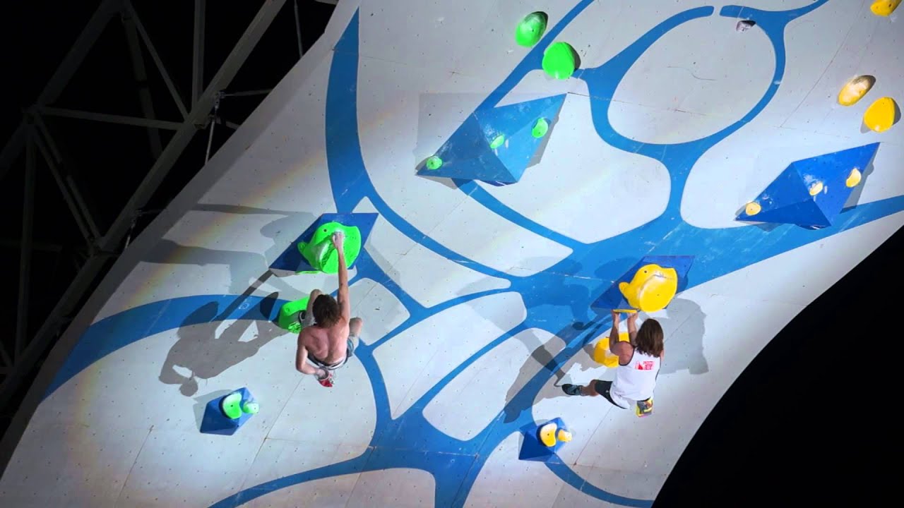 Benjamin Hanna and Daniel Woods' 1st climb at Psicocomp 2015 (seeding ...