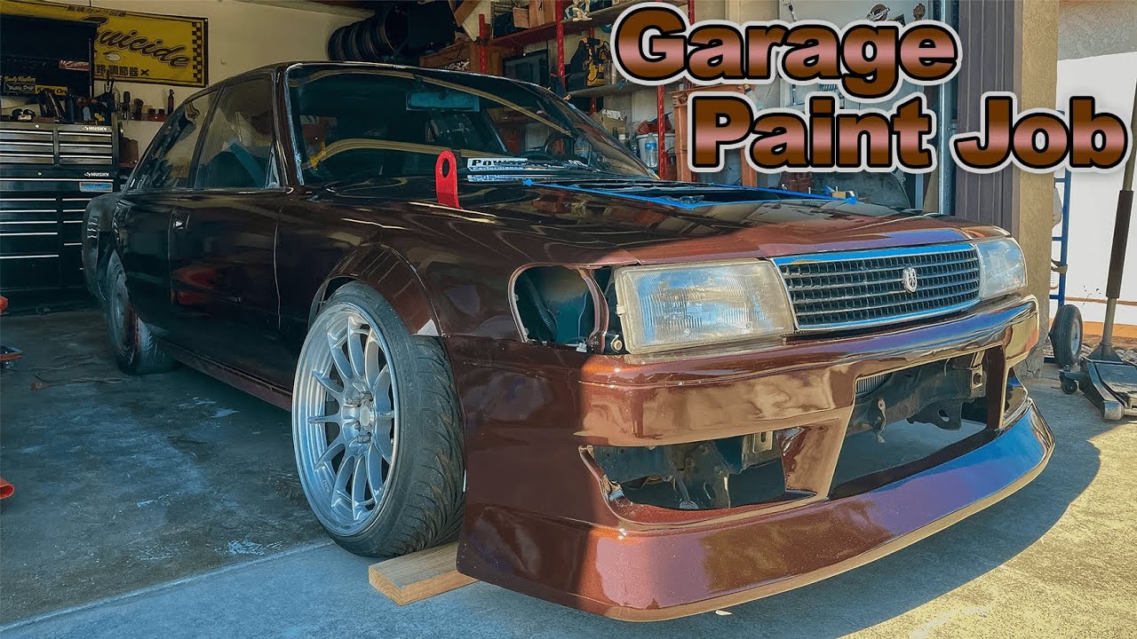 The CRESSIDA gets a Garage Paint Job | Primer & Paint - YouTube