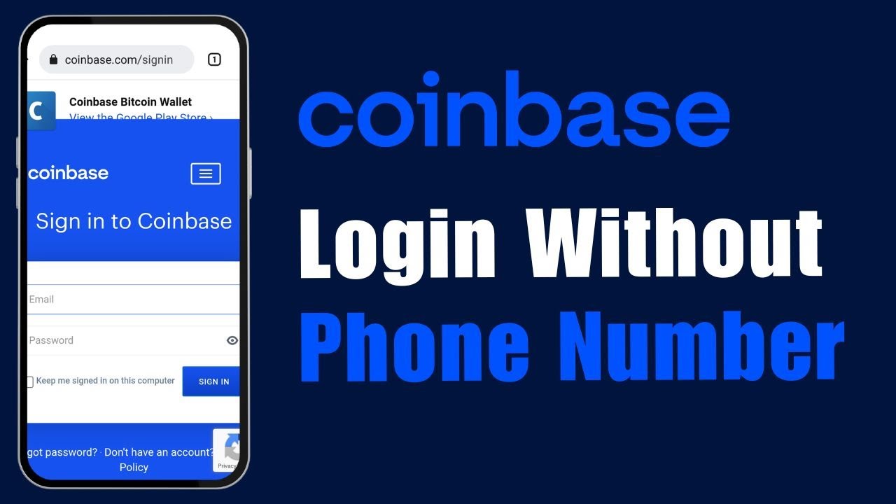 How to Login Coinbase Without Phone Number Verification? - YouTube
