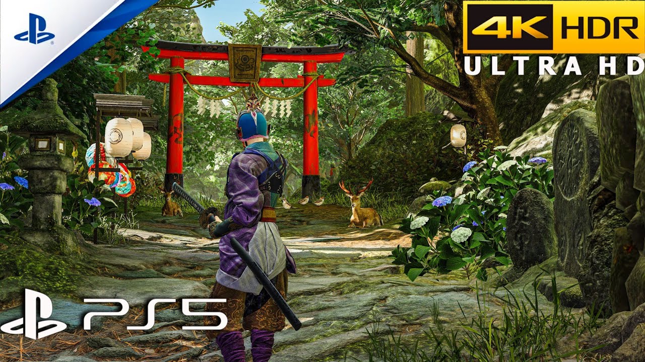 Kunitsu-Gami: Path of the Goddess (PS5) 4K 60FPS HDR Gameplay - YouTube