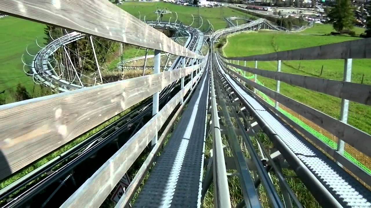 Alpine Coaster in Kaprun am Schaufelberg - YouTube