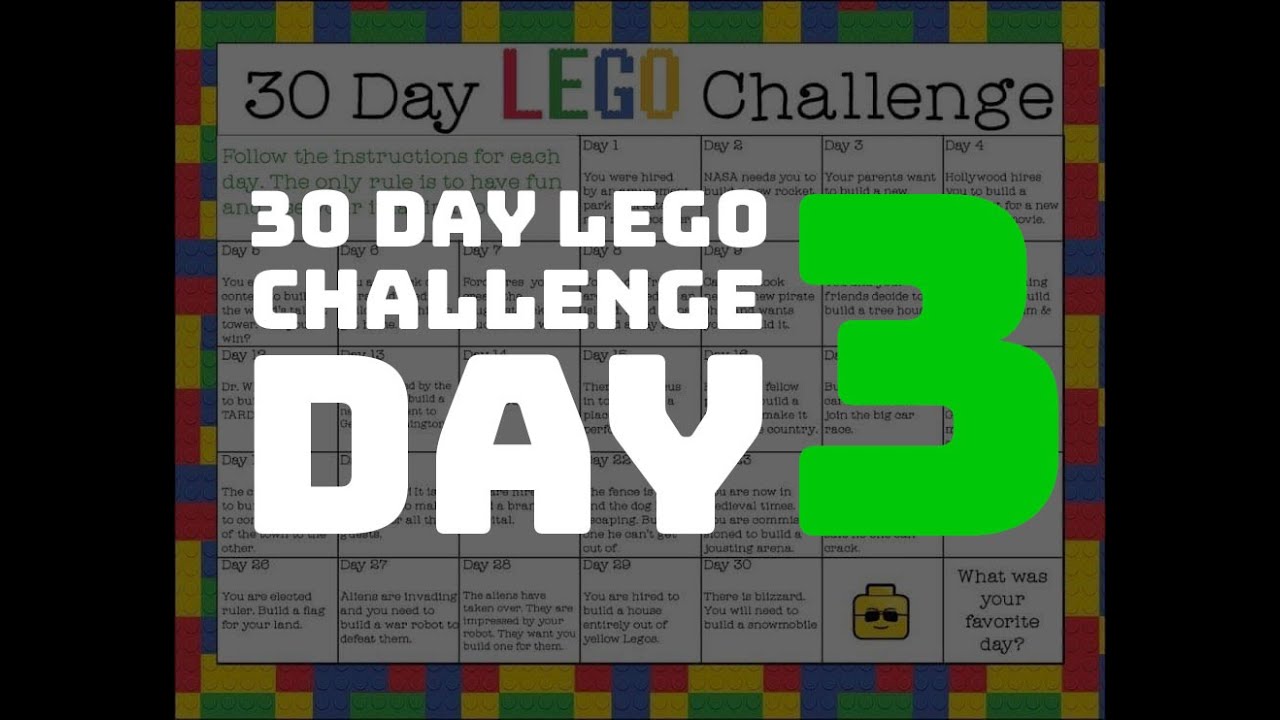 30 Day Lego Challenge | Day 3 - YouTube