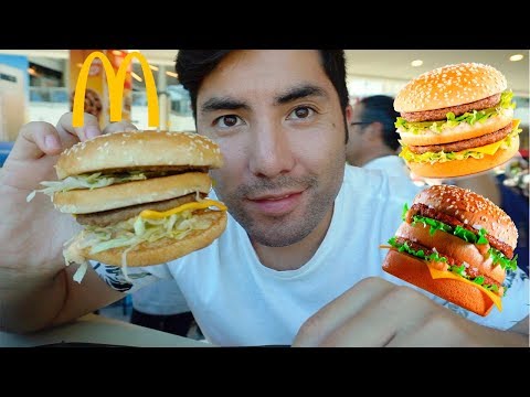 Los BIG MAC del McDonald's, ¿Son todos IGUALES?