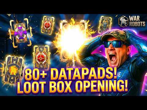 80+ DATAPAD MADNESS! 🦁 ULTIMATE LEO UNLOCKED? | WAR ROBOTS LIVE