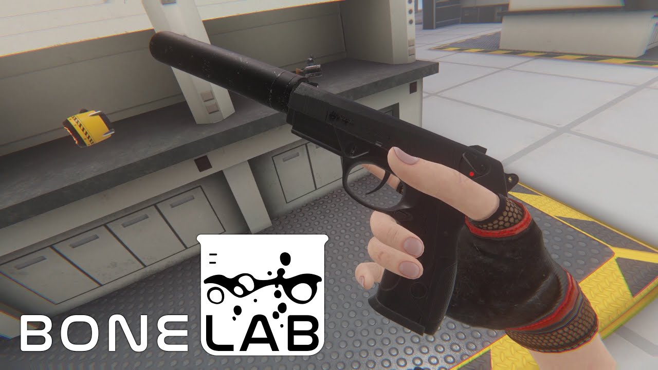 BONELAB - HOW TO UNLOCK PT8 ALARIS (Silenced Pistol) - YouTube