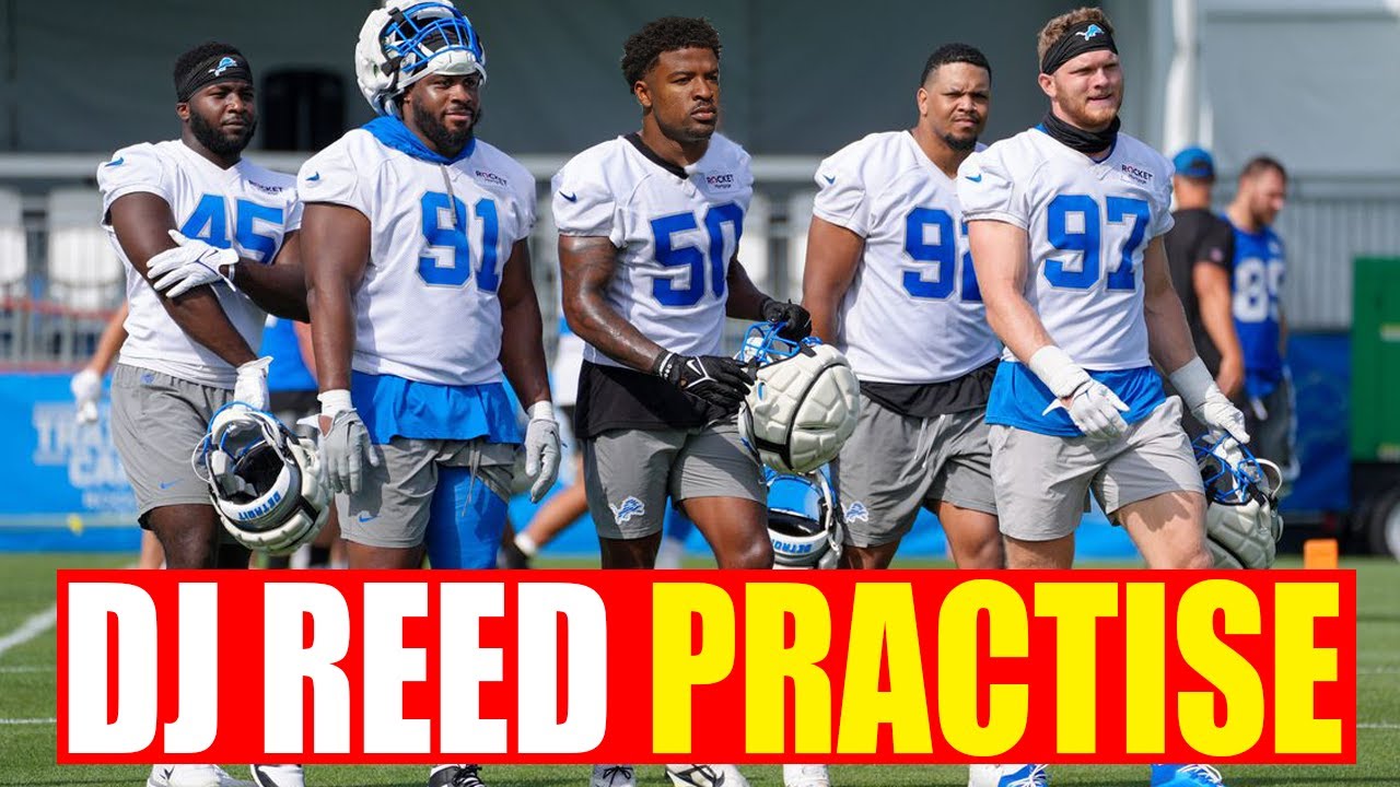 D.J. Reed Spotted At First Practise Session With Detroit Lions ...