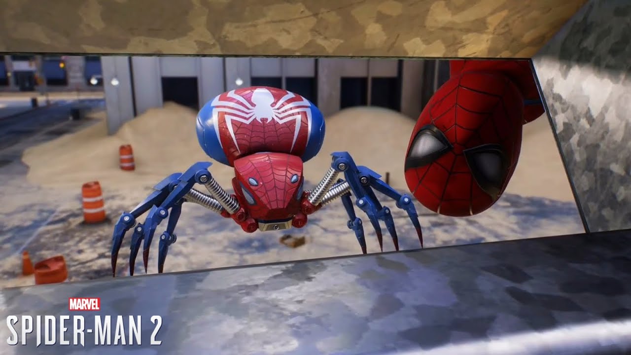 Time to shine little guy...⚡Spider bot🕷️...|Marvel spider man 2|ps5 ...