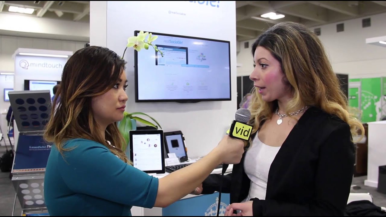 Interview with realSociable Founder with Vidster - YouTube