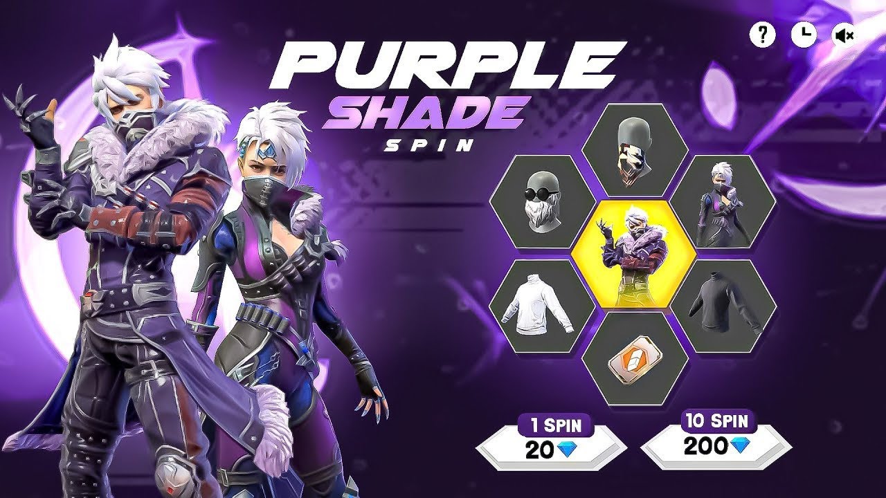 Purple Shade Bundle Return 🤯🔥| Golden Shade Bundle Return | Free Fire ...