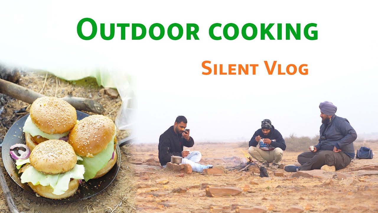 Outdoor Cooking in winter fog | Silent Vlog India - YouTube