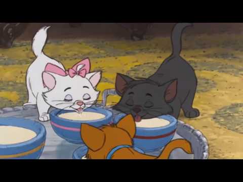 The Aristocats Edgar sedates the cats HD