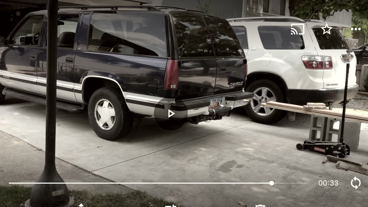 1997 Suburban Fuel Pump / Gas Tank Removal & Installation - YouTube