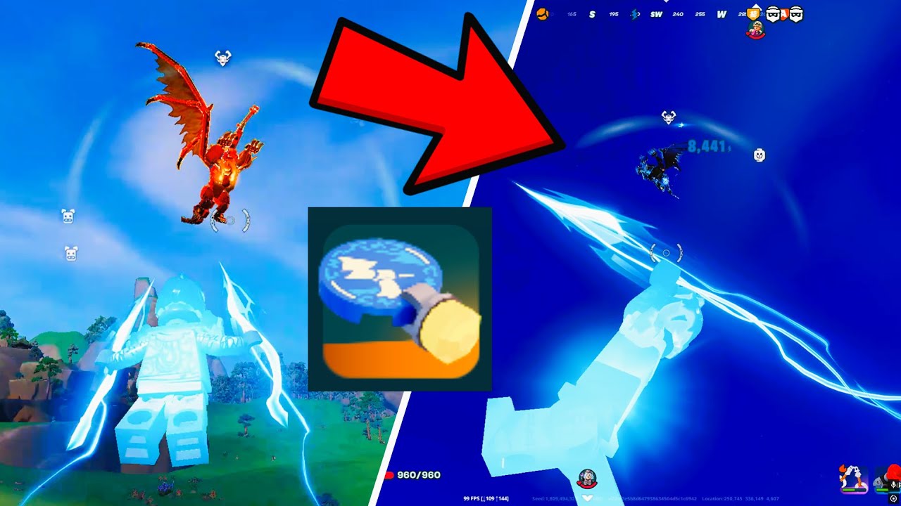 ELECTROKINESIS Dragon Fall Damage TRICK!!?? - YouTube