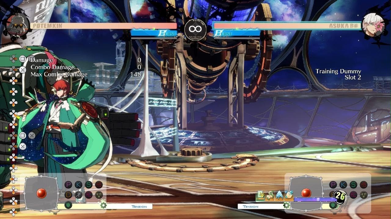 Potemkin Heat Tackle Corner Carry 1.33 Patch - Guilty Gear Strive - YouTube