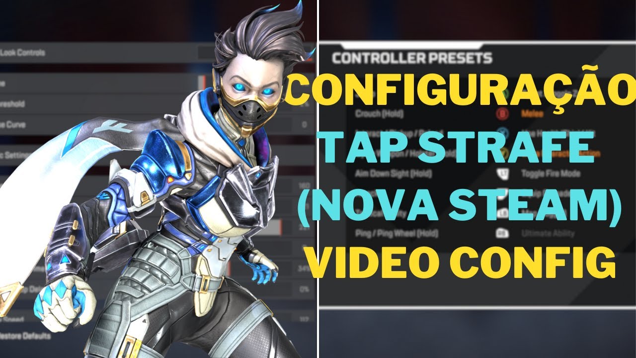 Como Usar Tap Strafe Na Steam + Video Config I Apex Legends - YouTube