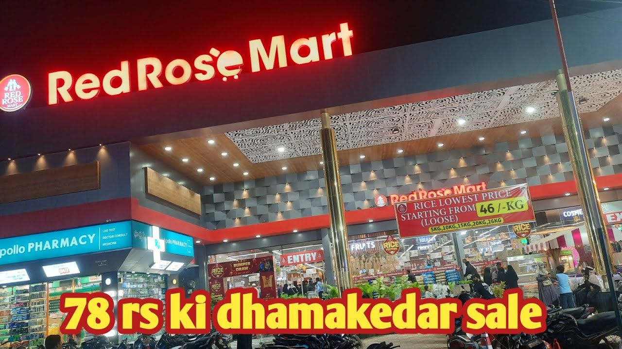 Massive Discounts: Red Rose Mart August Sale | Red Rose Mart Falaknuma ...