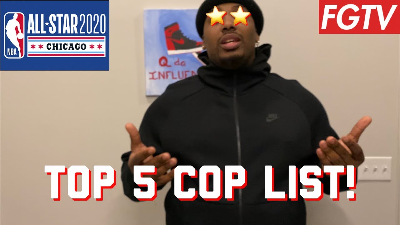 All-Star Weekend 2020 “Chicago” Top 5 Cop List!!!! Updates and More ...