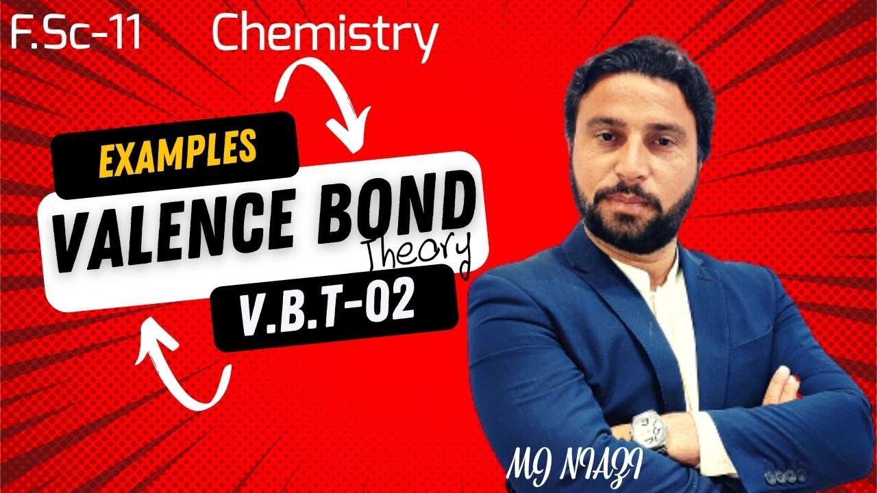 VBT | Valence Bond Theory-02 | Examples of H2, F2, HF, O2, N2 & H2S | F ...