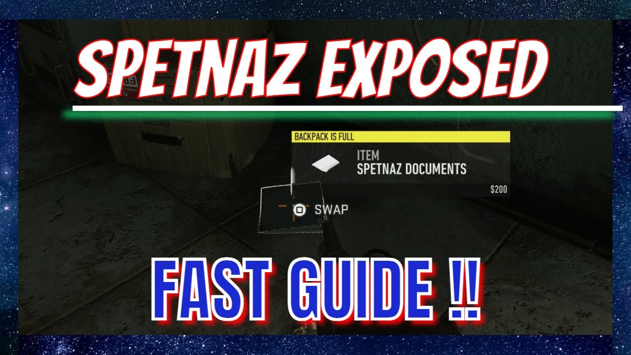 DMZ Season 4 *SPETNAZ EXPOSED* Fast Guide !! Black Mous Faction Tier 3 ...