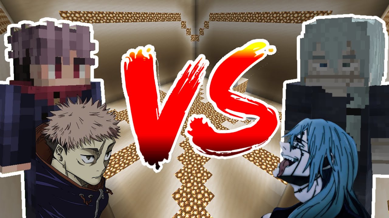 Itadori Yuji vs Mahito in Minecraft Jujutsu Kaisen Mod | Anime - YouTube