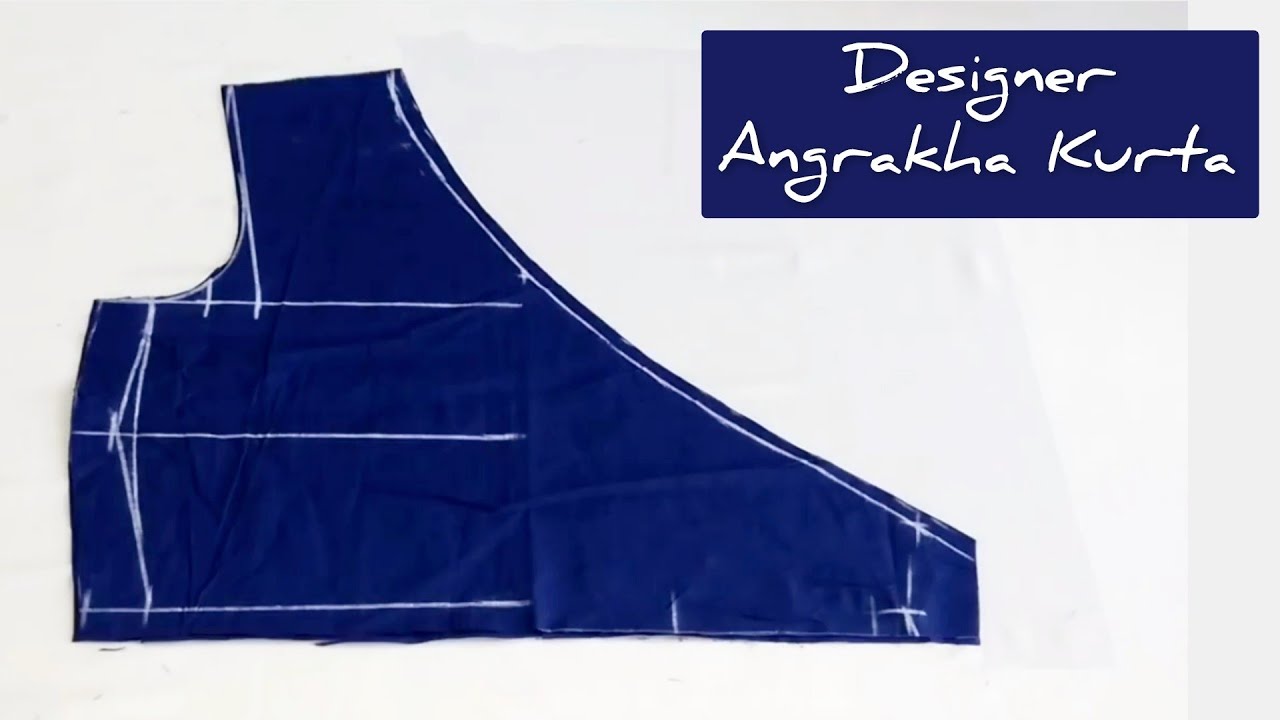 Angrakha Kameez Ki Cutting