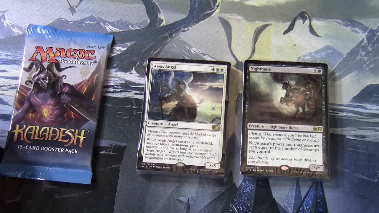 Magic The Gathering - Kaladesh Booster Battle Pack - Unboxing - YouTube
