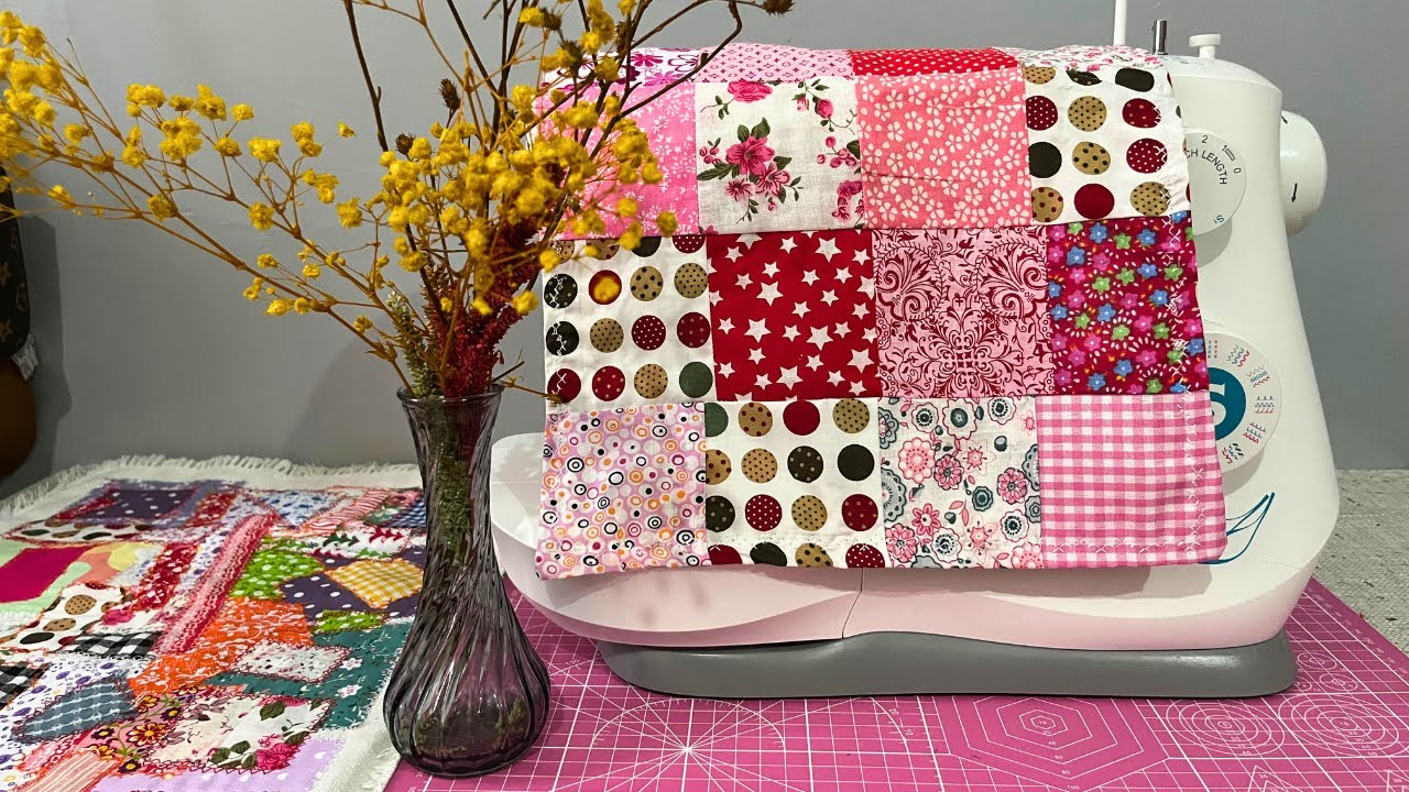 Patchwork Sewing Machine Cover - YouTube