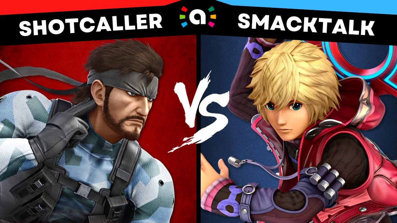 Shotcaller (Snake) vs Smacktalk (Shulk) | Super Smash Bros Ultimate ...