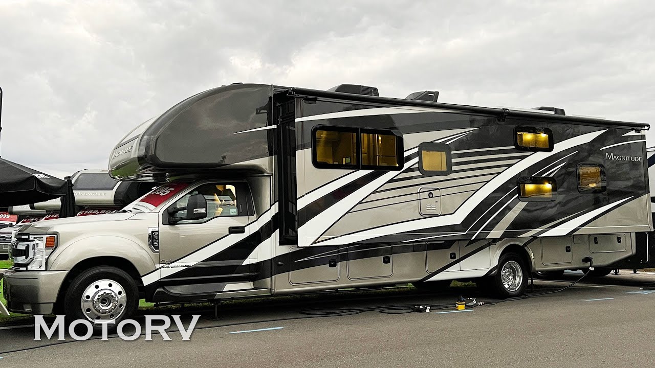 Super C 4x4 Magnitude RS36 2023 Ford F-600 Super Duty Motorhome by Thor motor Coach - YouTube
