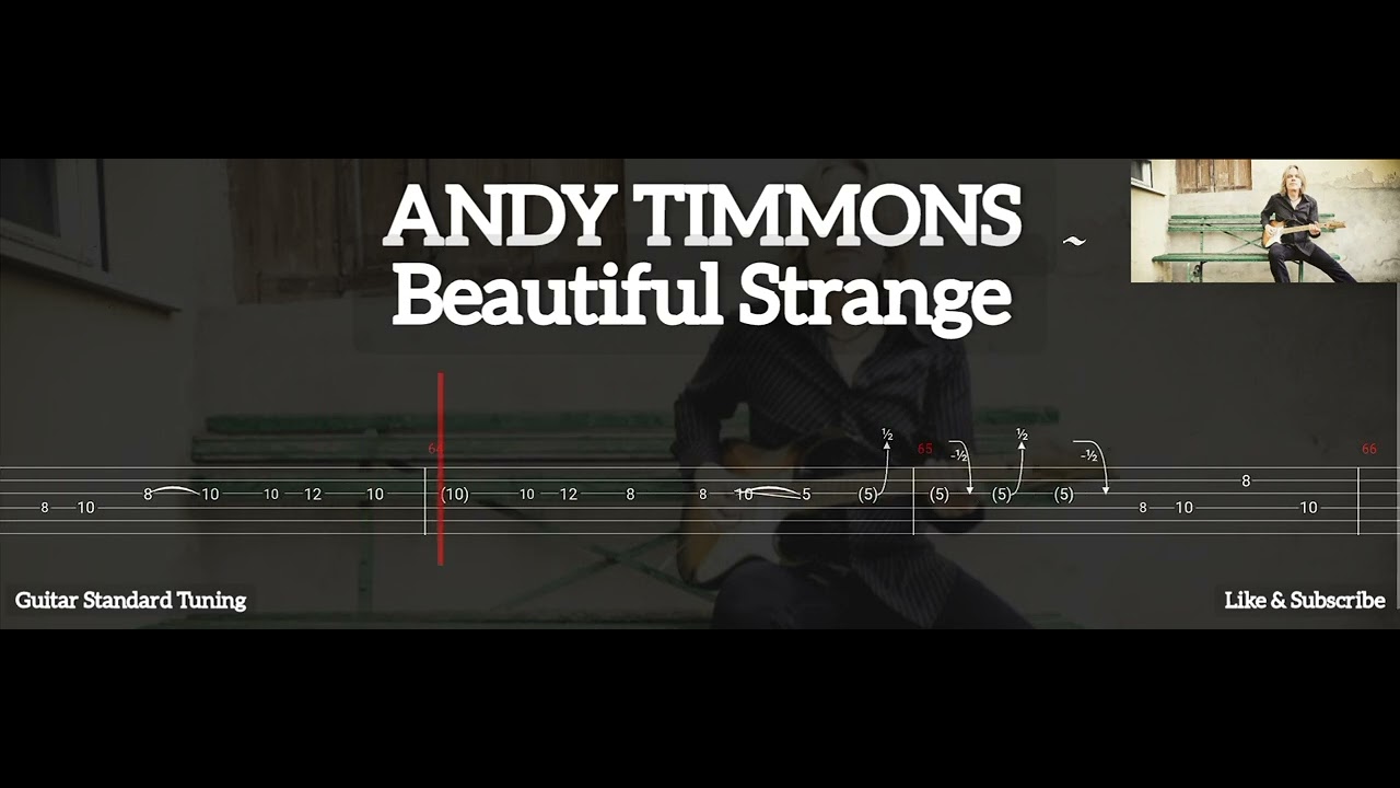 ANDY TIMMONS - BEAUTIFUL STRANGE ( TAB GUITAR ) - YouTube