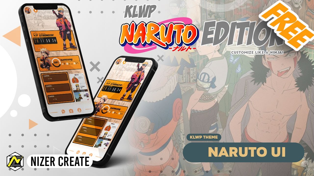 KLWP Naruto Edition: Customize Like a Ninja! Naruto UI - KLWP Theme # ...