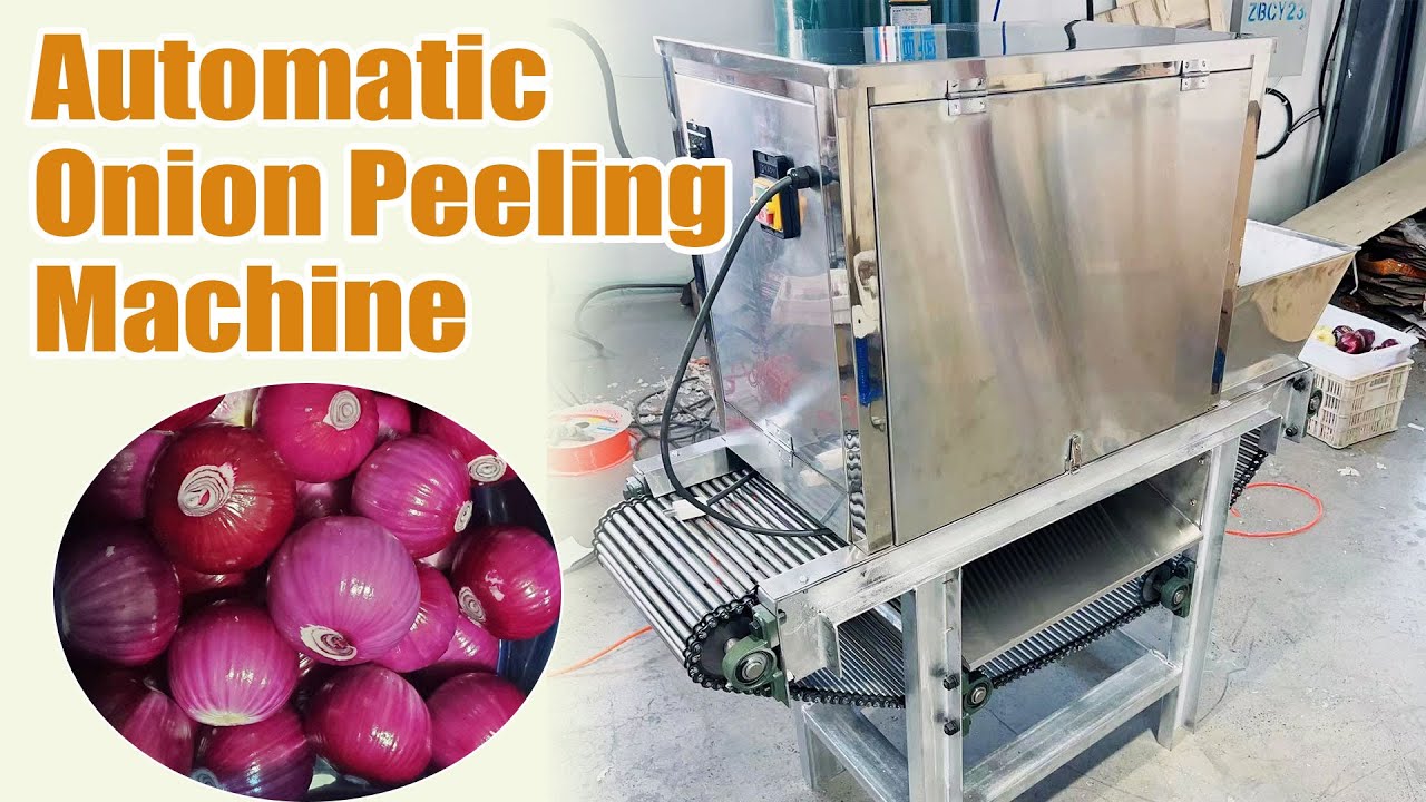 Automatic Onion Peeling Machine | Fast, Clean & Efficient Processing#onion #peeling #peeler ...