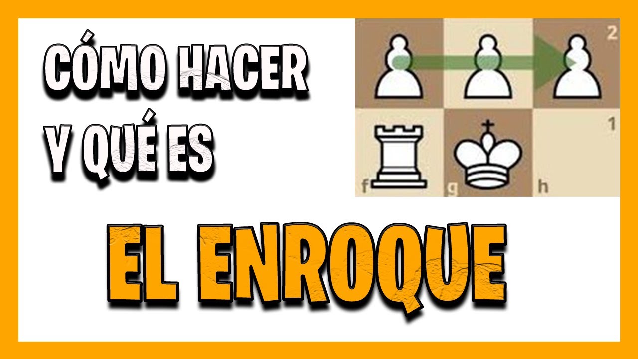 El enroque en ajedrez ♟️ Enroque largo y corto | Chesscul - YouTube