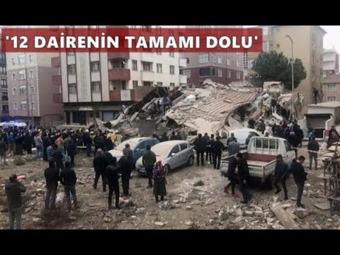 İstanbul Kartal'da Bina Çöktü