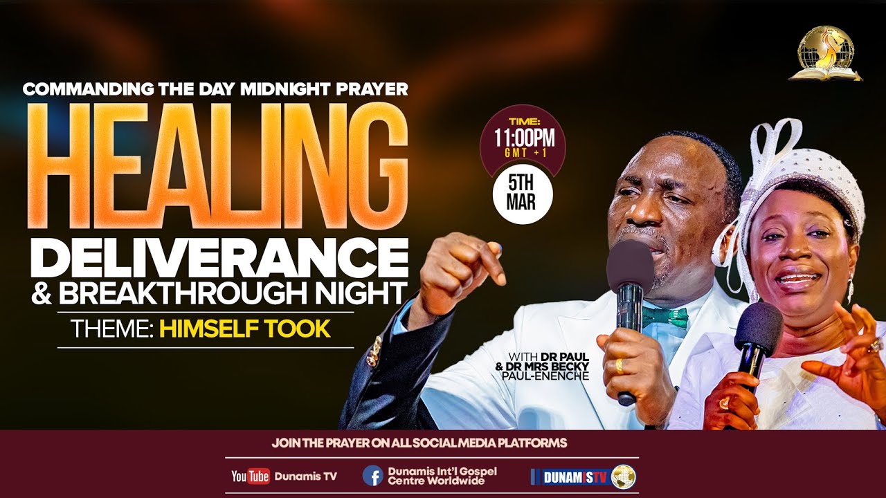 MID NIGHT PRAYER COMMANDING THE DAY || HEALING DELIVERANCE AND ...