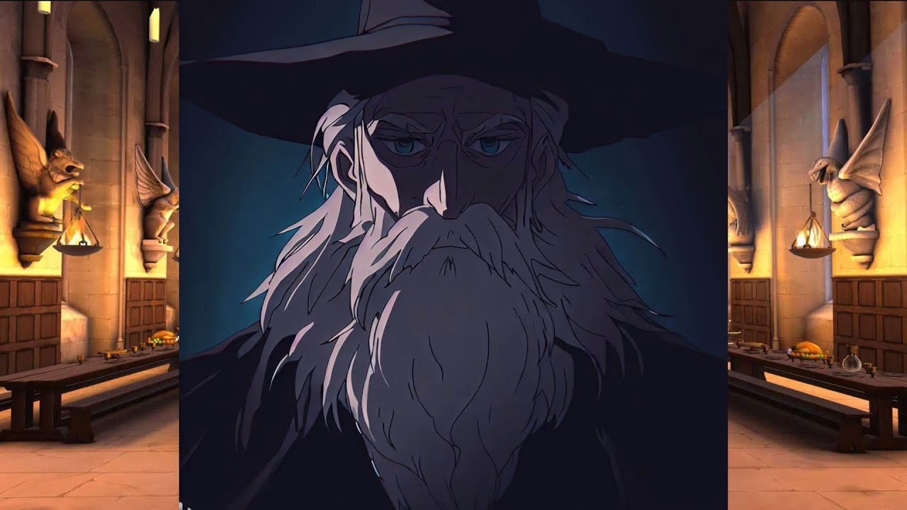 Albus Dumbledore - Anime Style - YouTube