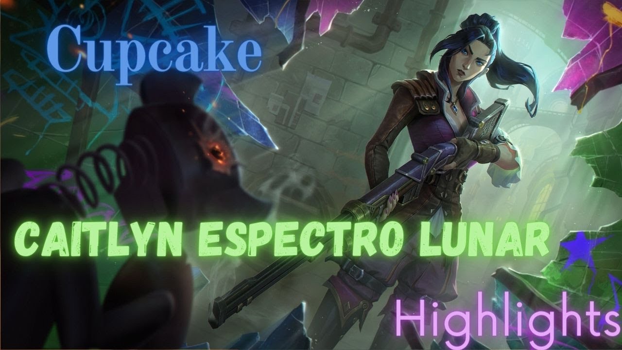 CUPCAKE ! Caitlyn Espectro Lunar - Highlights - YouTube