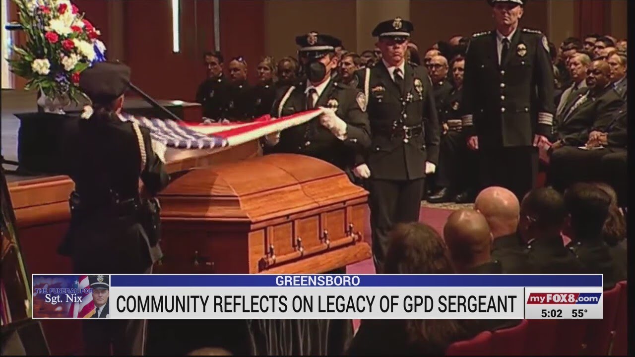 Greensboro community reflects on legacy of Sgt. Dale Nix - YouTube