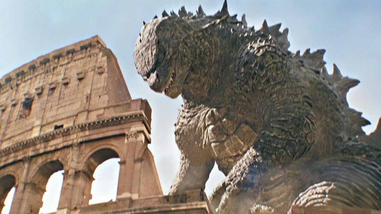 Godzilla no Coliseu de Roma (4K UHD) | Godzilla e Kong: O Novo Império ...