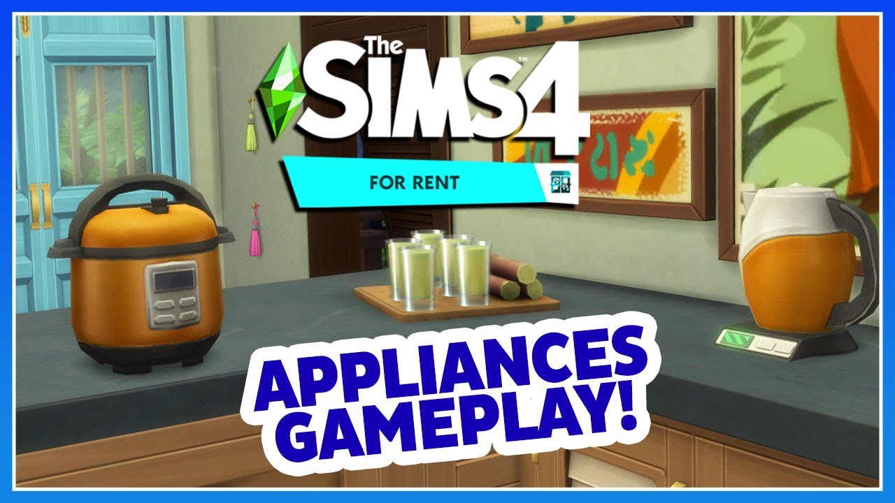 Even MORE Cooking Devices?! | The Sims 4: For Rent - YouTube