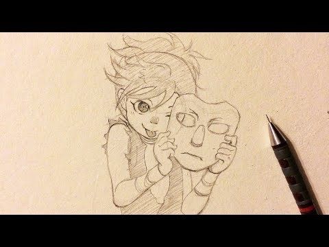Dororo Çizimi - Dororo Nasıl Çizilir / Anime Kız Çizimi