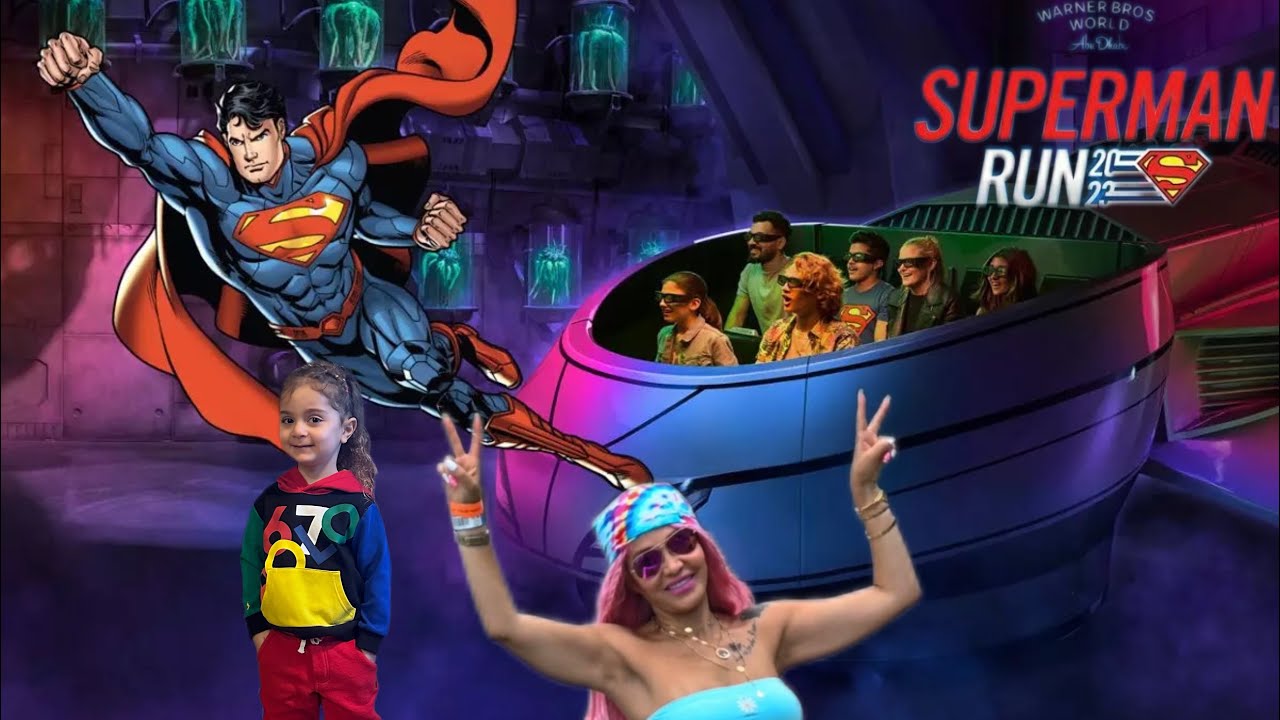 Superman: 360 Attack of the Cyborg thrilling 4D motion simulator ride ...