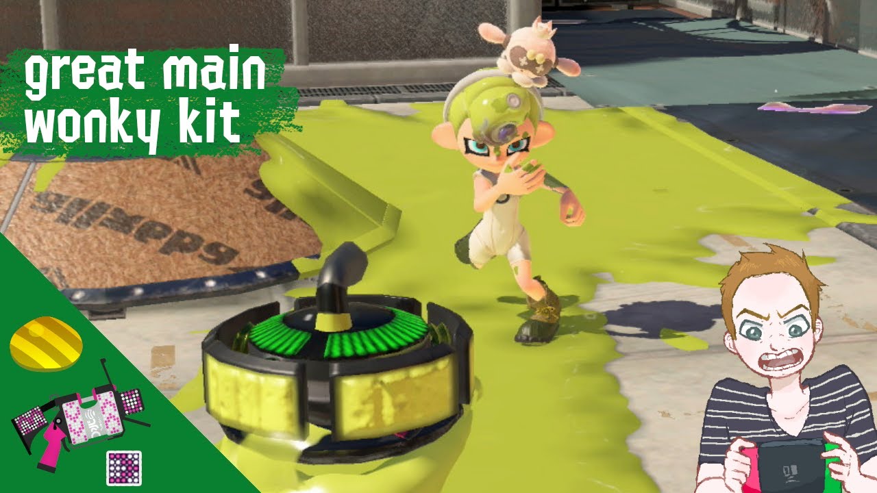 [Splatoon 3] .52 Gal Deco - great main wonky kit - Inkblot Clam Blitz ...