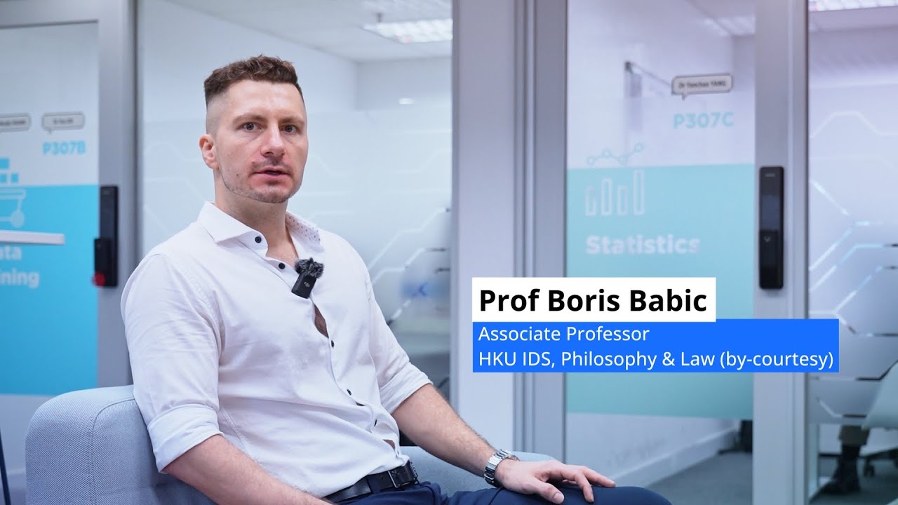 IDS HKU100 Scholar (data science cluster) Professor Boris BABIC - YouTube