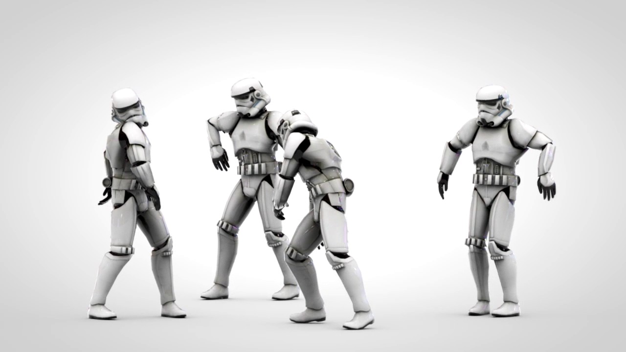 storm troopers dancing - YouTube