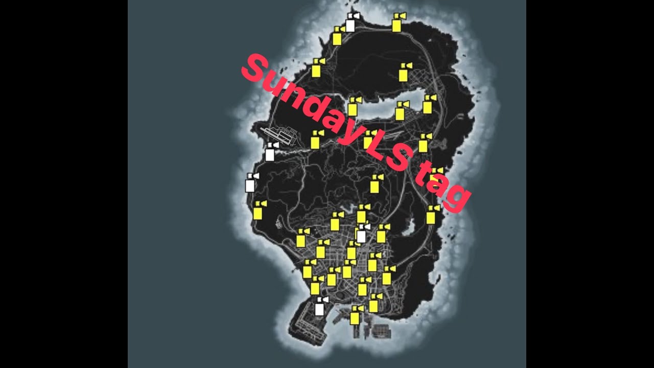 GTA 5 online Daily LS TAG location SUNDAY - YouTube